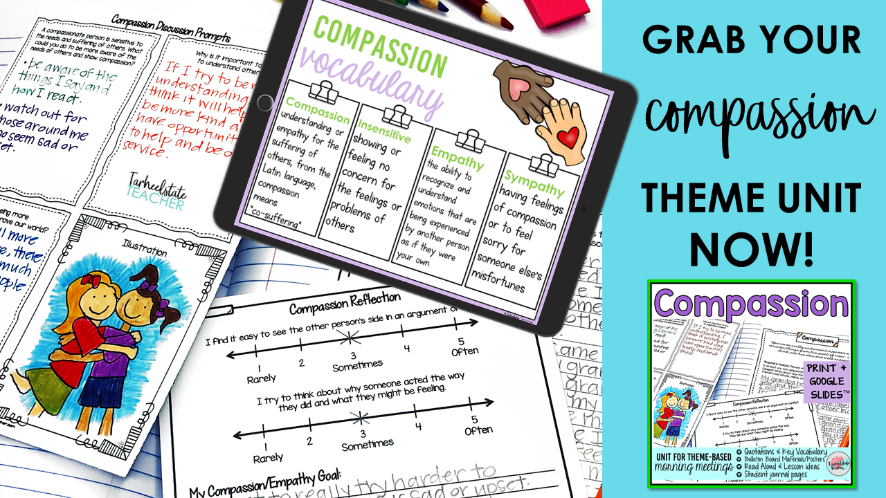 Teaching Compassion in Upper Elementary — Tarheelstate Teacher