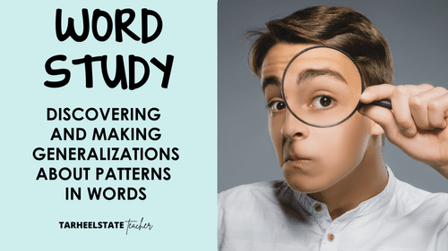 Word Study, Word Work, and Spelling: What’s the difference ...