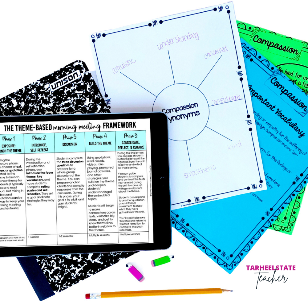 16+ Book Lists for Morning Meeting Lessons — Tarheelstate Teacher