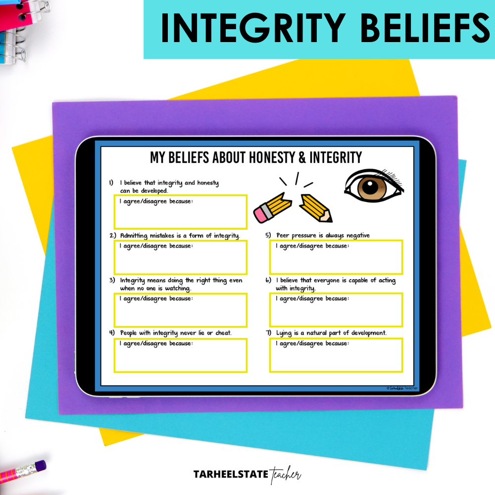 Teaching Integrity and Honesty: Activities and Lessons for Upper ...