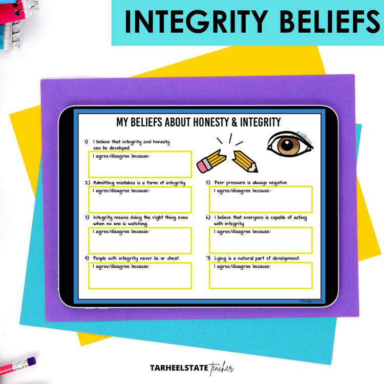 Teaching Integrity and Honesty: Activities and Lessons for Upper ...