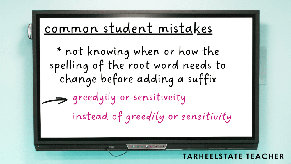 Teaching Suffixes and Prefixes - Derivational Relations Spellers ...