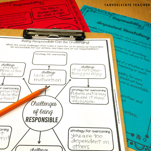 Teaching Students to be Responsible and Accountable — Tarheelstate Teacher
