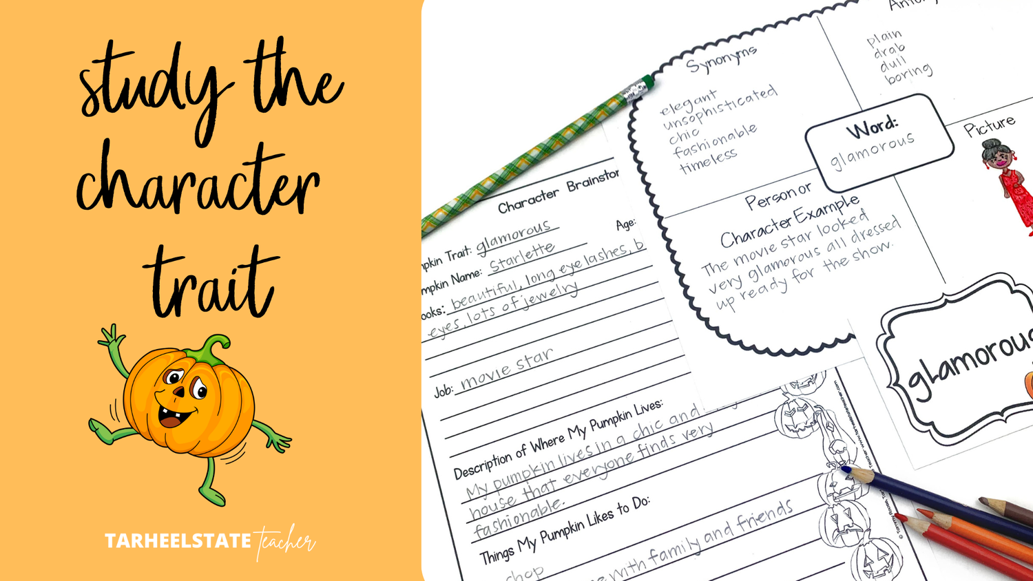 Pumpkin Creative Writing Project - Perfect for Fall or Halloween ...