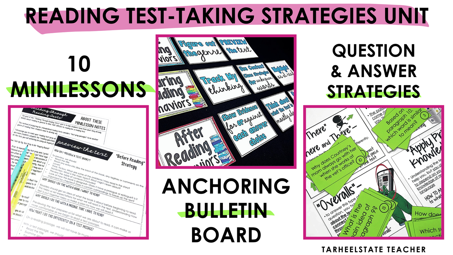 FREE Printable Reading Test Prep Passages and Questions — Tarheelstate ...
