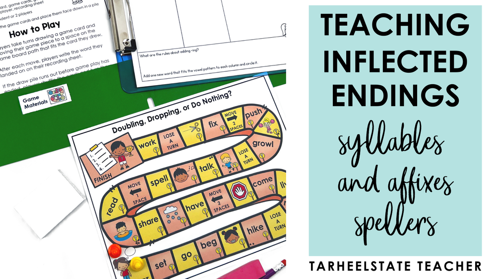 Teaching Inflected Endings - Syllables and Affixes Spellers ...