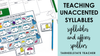 Teaching Unaccented Syllables — Tarheelstate Teacher