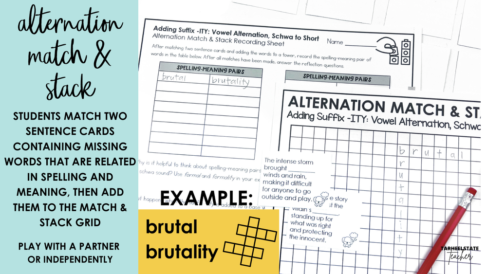 Examining Vowel and Consonant Alternation in Related Words through the ...