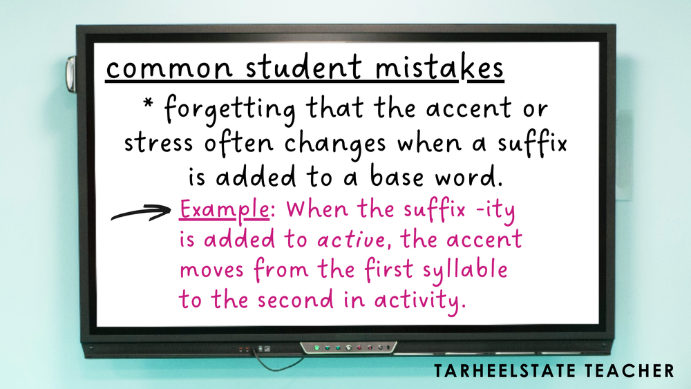 Teaching Suffixes and Prefixes - Derivational Relations Spellers ...
