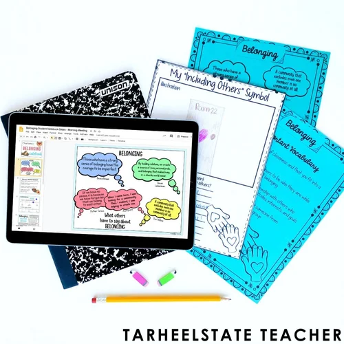 Free Morning Meeting Google Slides and Belonging Activities for SEL in ...