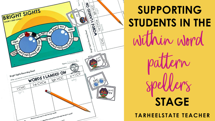 Supporting Students in the Within Word Pattern Spellers Stage ...
