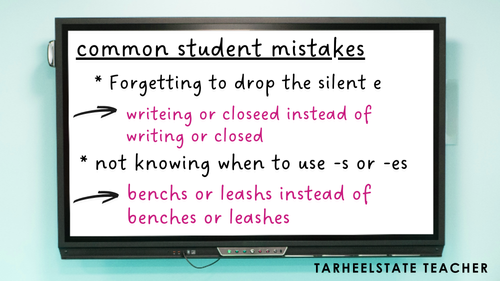 Teaching Inflected Endings - Syllables and Affixes Spellers ...