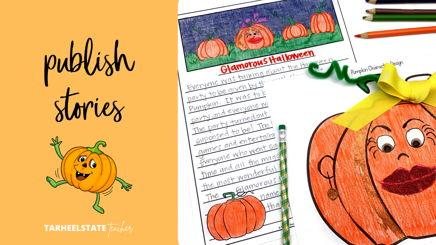 Pumpkin Creative Writing Project - Perfect for Fall or Halloween ...