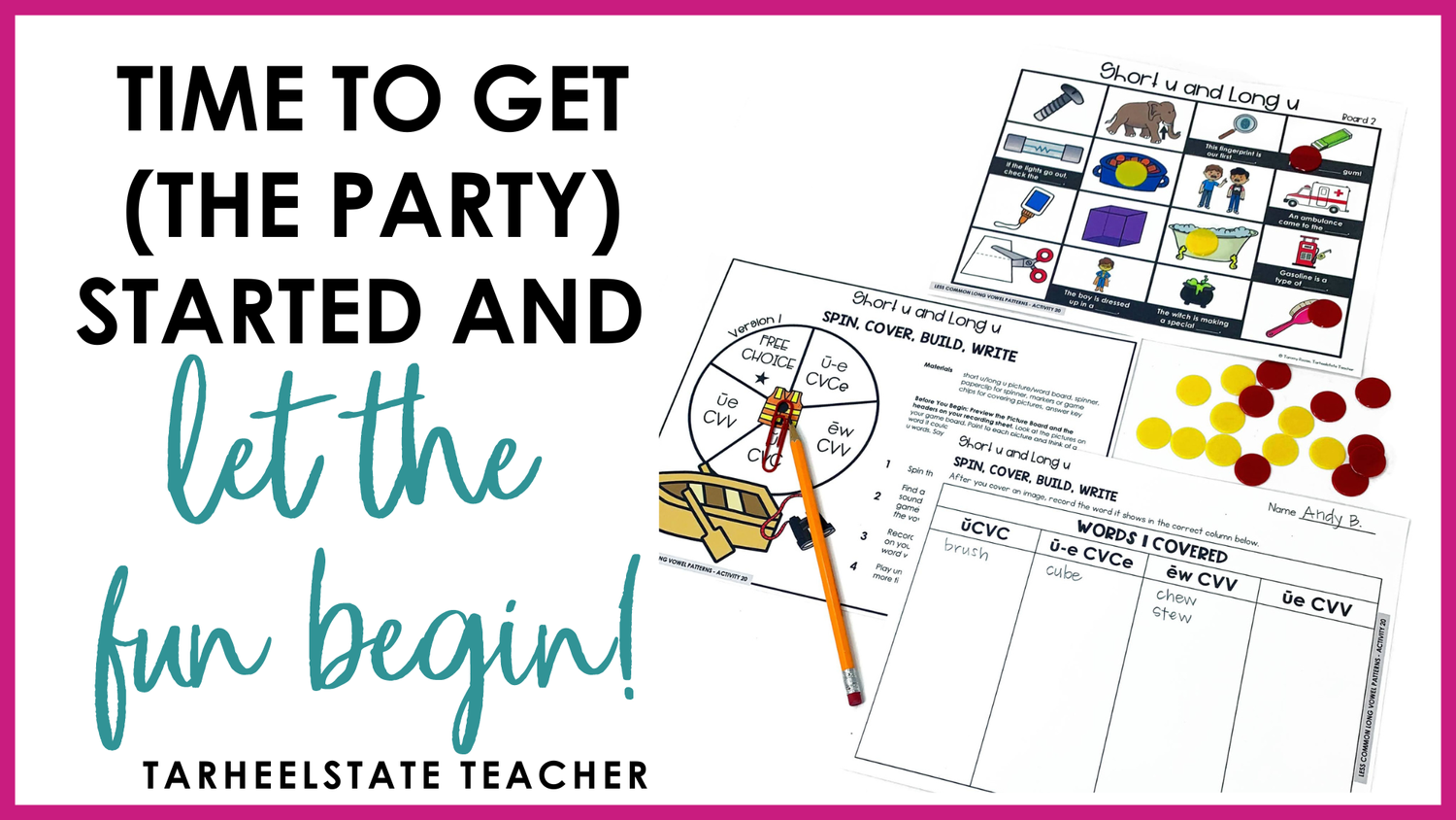 Organizing Your Word Study Games and Center Area — Tarheelstate Teacher