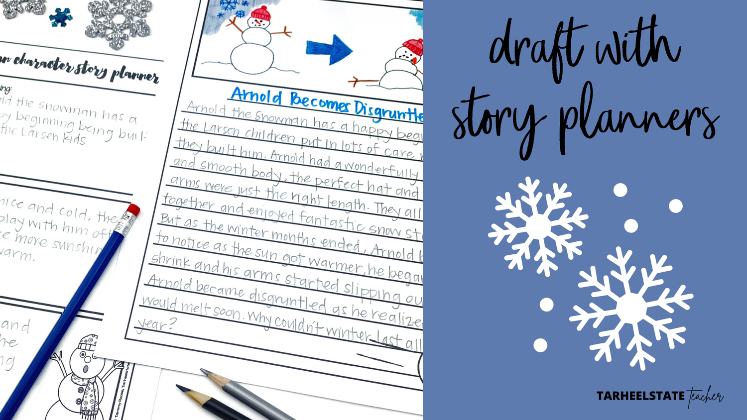 Snowman Creative Writing Project - Perfect for December or January ...