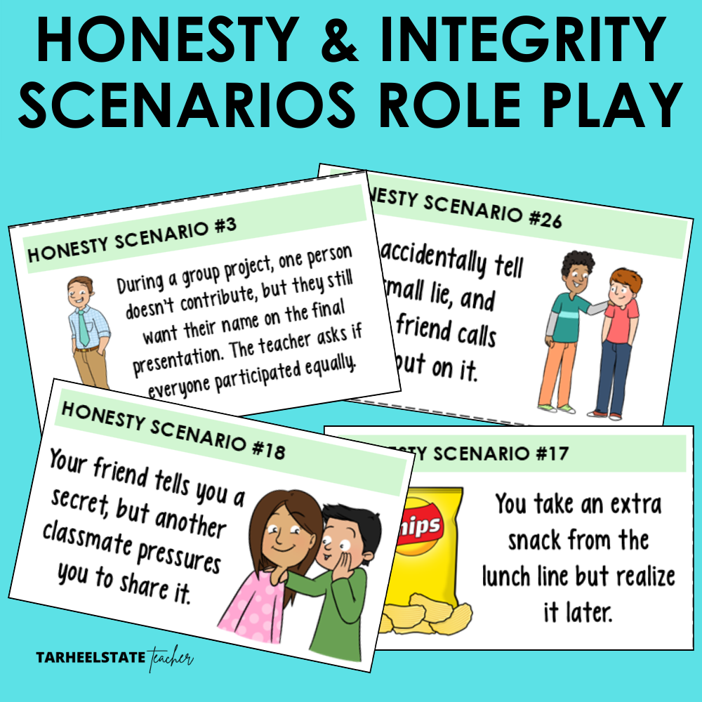 Teaching Integrity and Honesty: Activities and Lessons for Upper ...