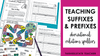 Teaching Suffixes and Prefixes - Derivational Relations Spellers ...
