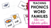 Teaching Phonics Word Families - Letter Name-Alphabetic Spellers — Tarheelstate Teacher