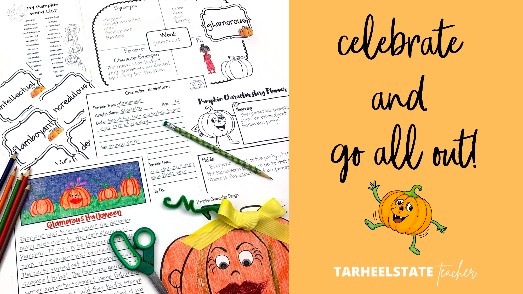 Pumpkin Creative Writing Project - Perfect for Fall or Halloween ...