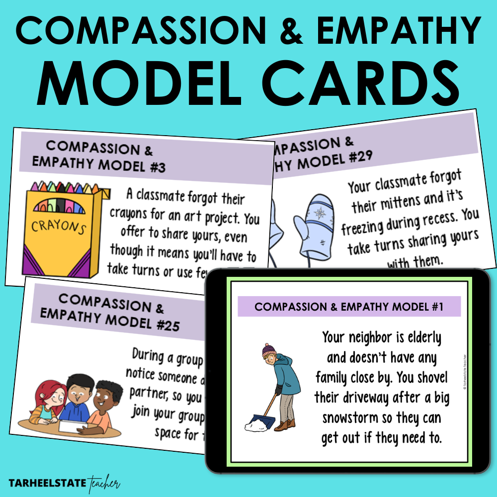 Perspective Taking and Empathy Scenarios for Teaching About Compassion ...