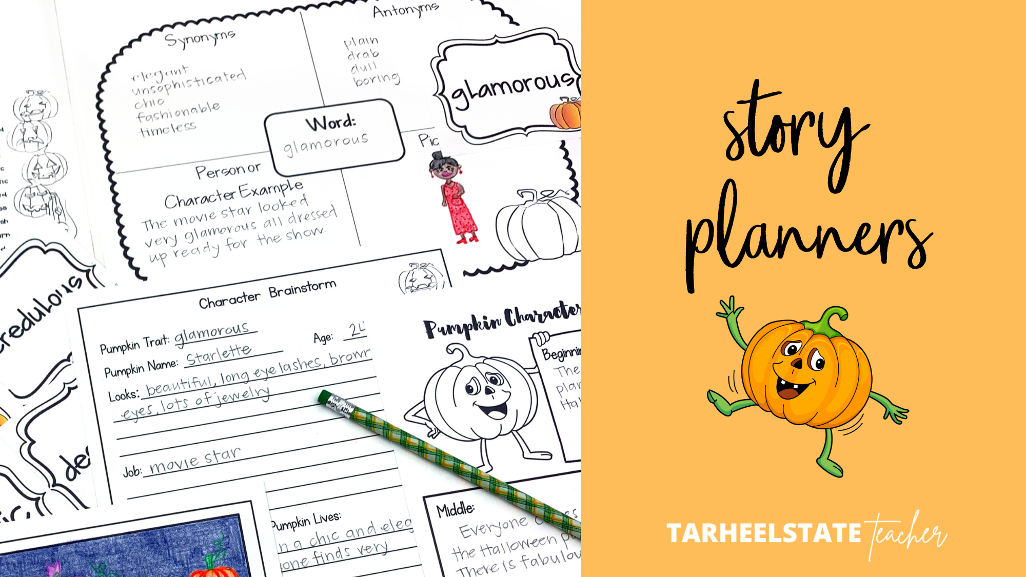 Pumpkin Creative Writing Project - Perfect for Fall or Halloween ...