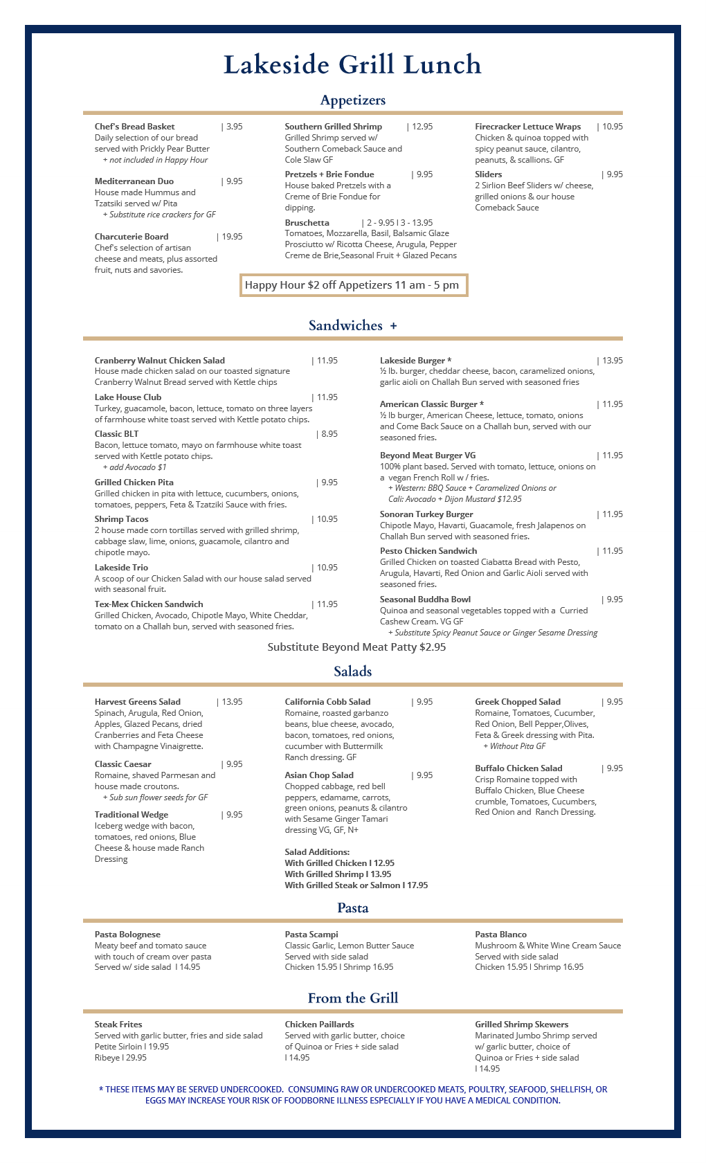 New Page — Lakeside Grill Estrella