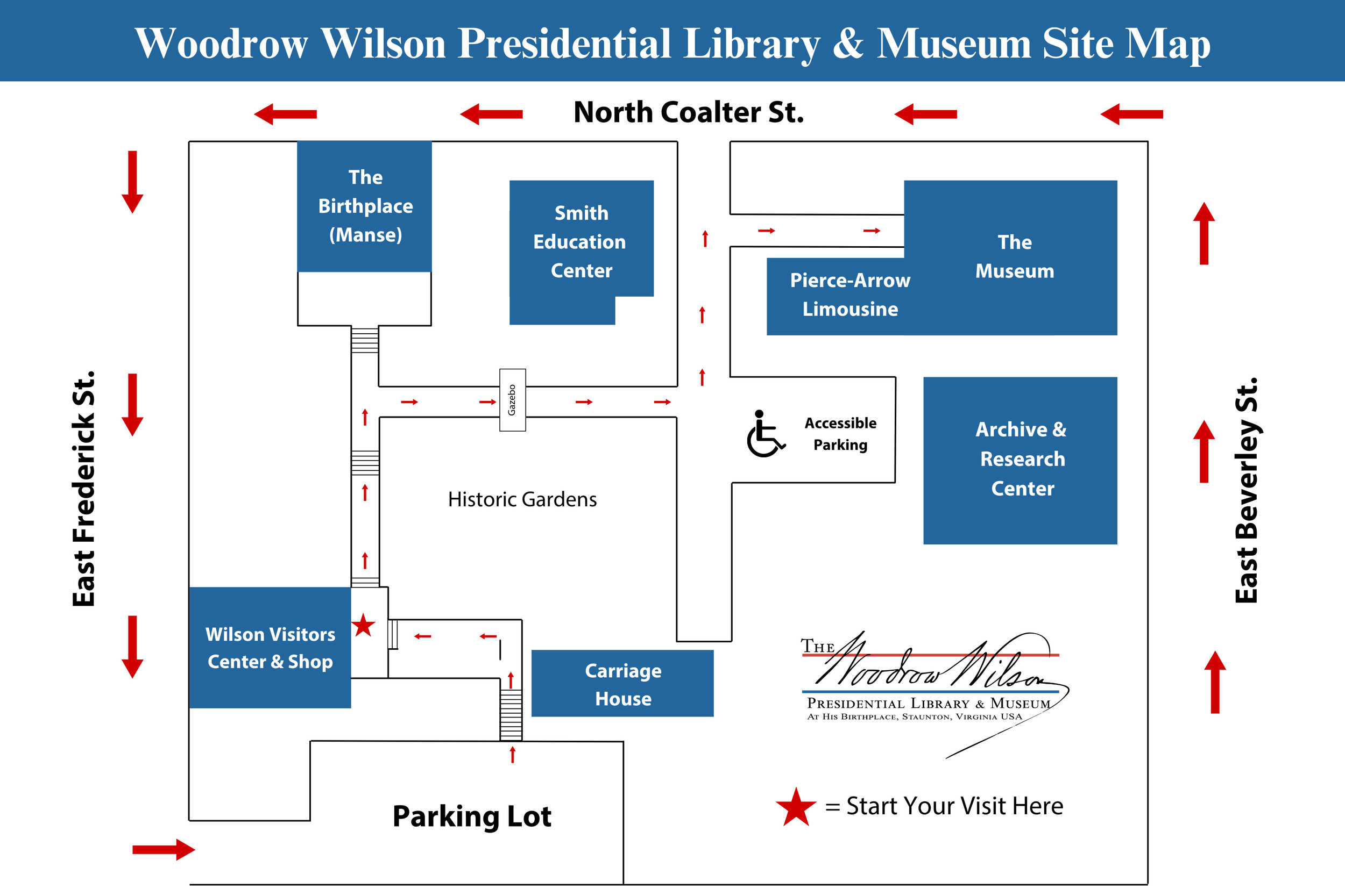 Hours, Directions, and Parking — Woodrow Wilson