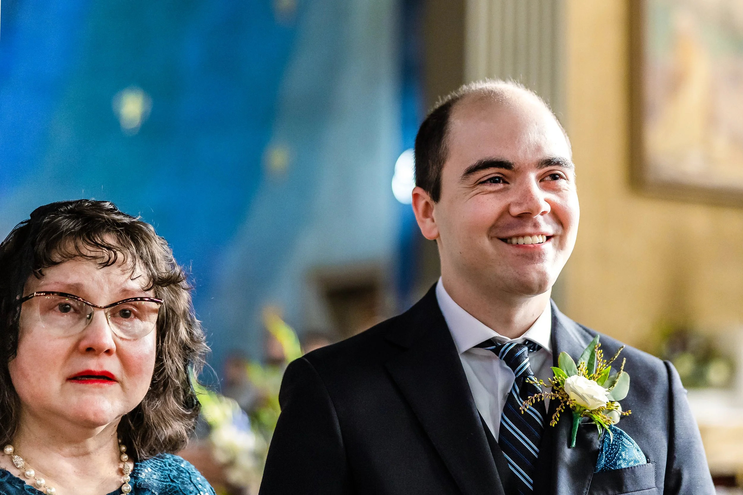 Maria + Anthony - A Timeless French Blue and Navy Wedding — G ...