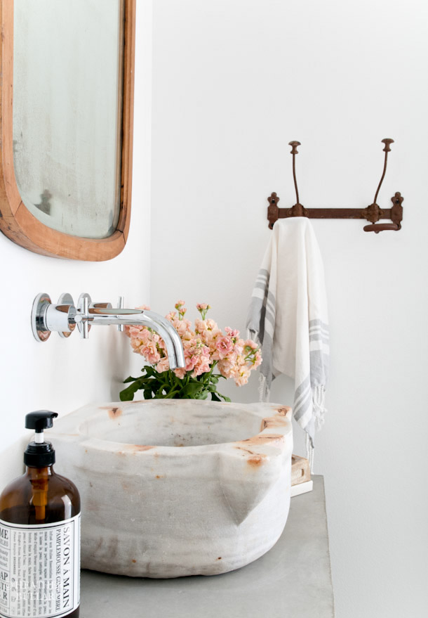 DIY Concrete Vanity — HEATHER BULLARD
