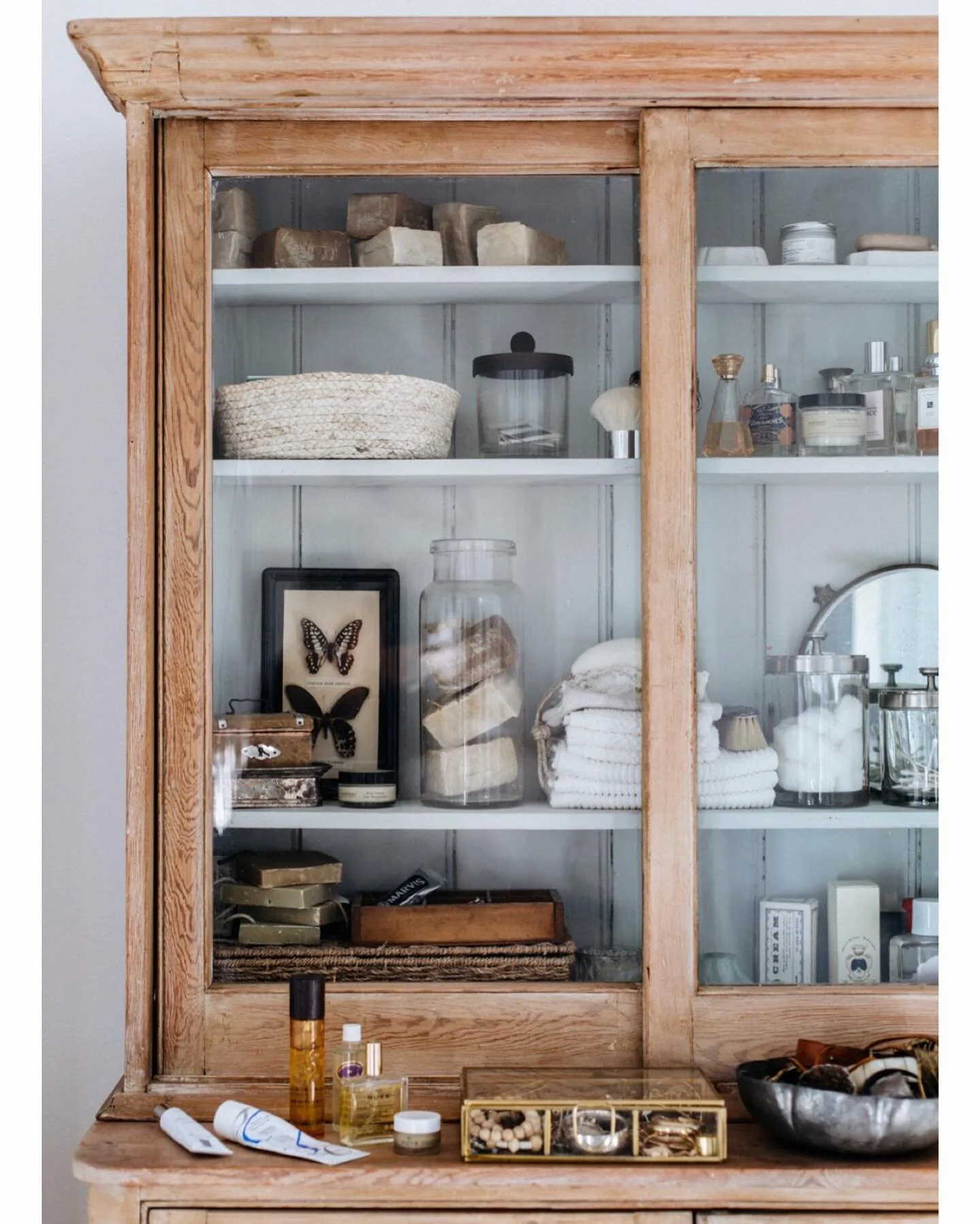 How to Style a Display Cabinet — HEATHER BULLARD