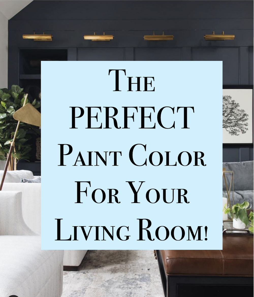 The Perfect Paint Color For Your Living Room! — Sara Smith Interiors