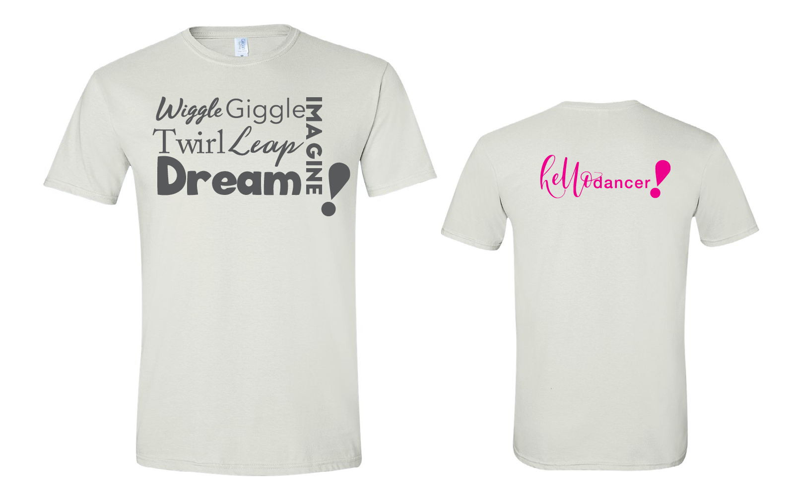 Hello Dancer — Custom T-Shirt & Merch. Screen Printing Portfolio