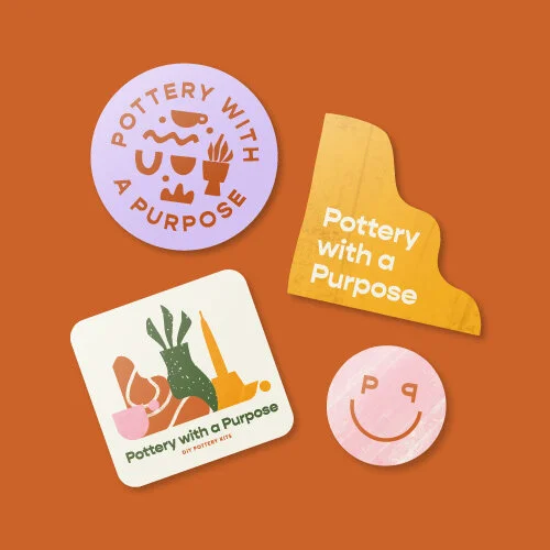 Pottery with a Purpose Branding — Super Creative