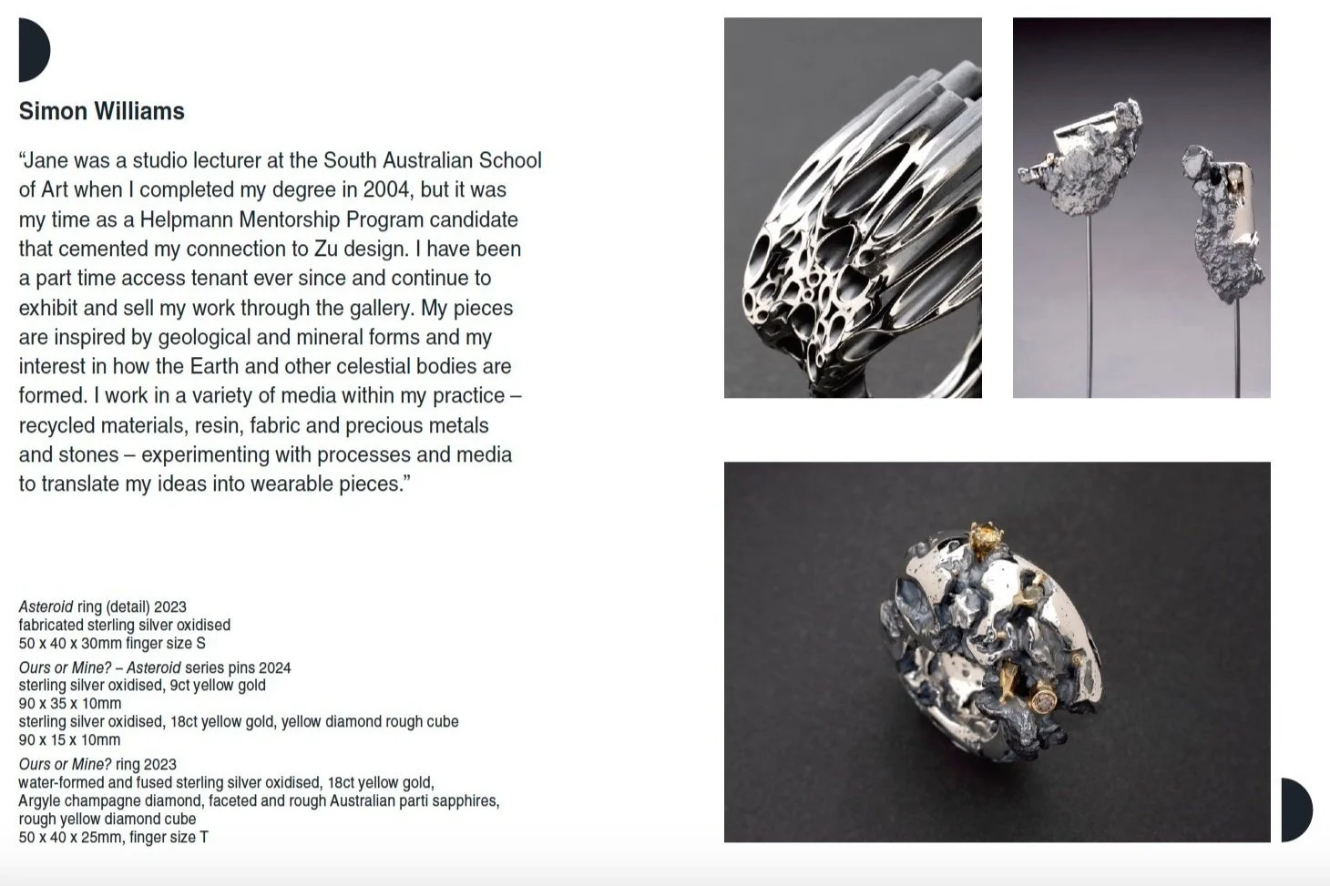 Exhibition Insight... Zu design & Jane Bowden — JamFactory