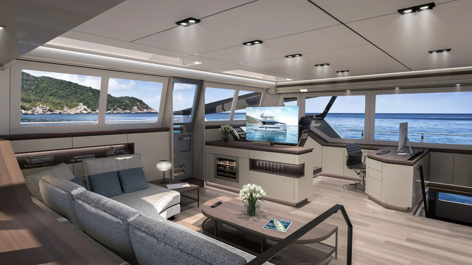Alva Yacht Luxury ECO Yacht | Luxury Electric Yacht — Arctic Cruise In ...