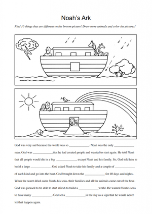 Lesson 4: Noah's Trust in God — Children's Ministry