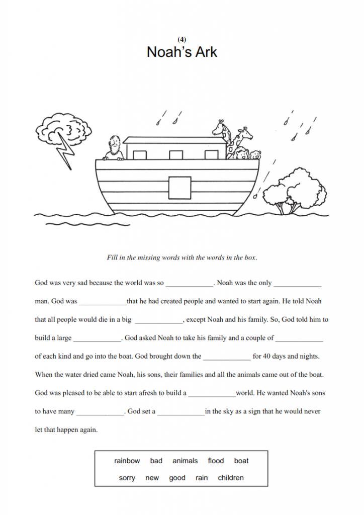 Lesson 4: Noah's Trust in God — Children's Ministry