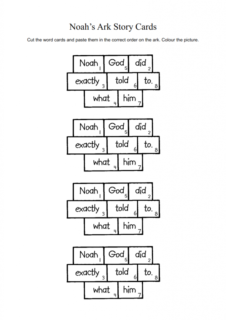 Lesson 4: Noah's Trust in God — Children's Ministry
