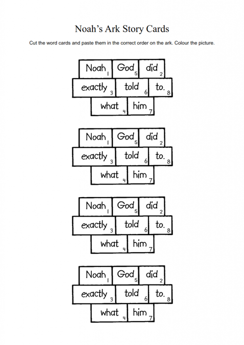 Lesson 4: Noah's Trust in God — Children's Ministry