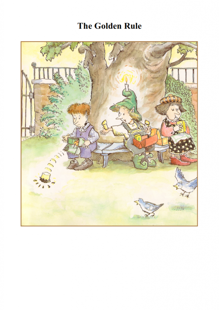 Lesson 13: The Golden Rule — Children's Ministry