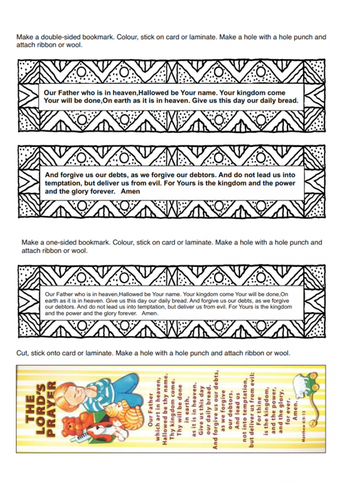 Lesson 13: The Lord’s Prayer — Children's Ministry