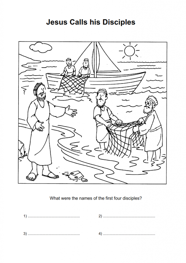 Lesson 11: Jesus and the 12 Disciples — Children's Ministry