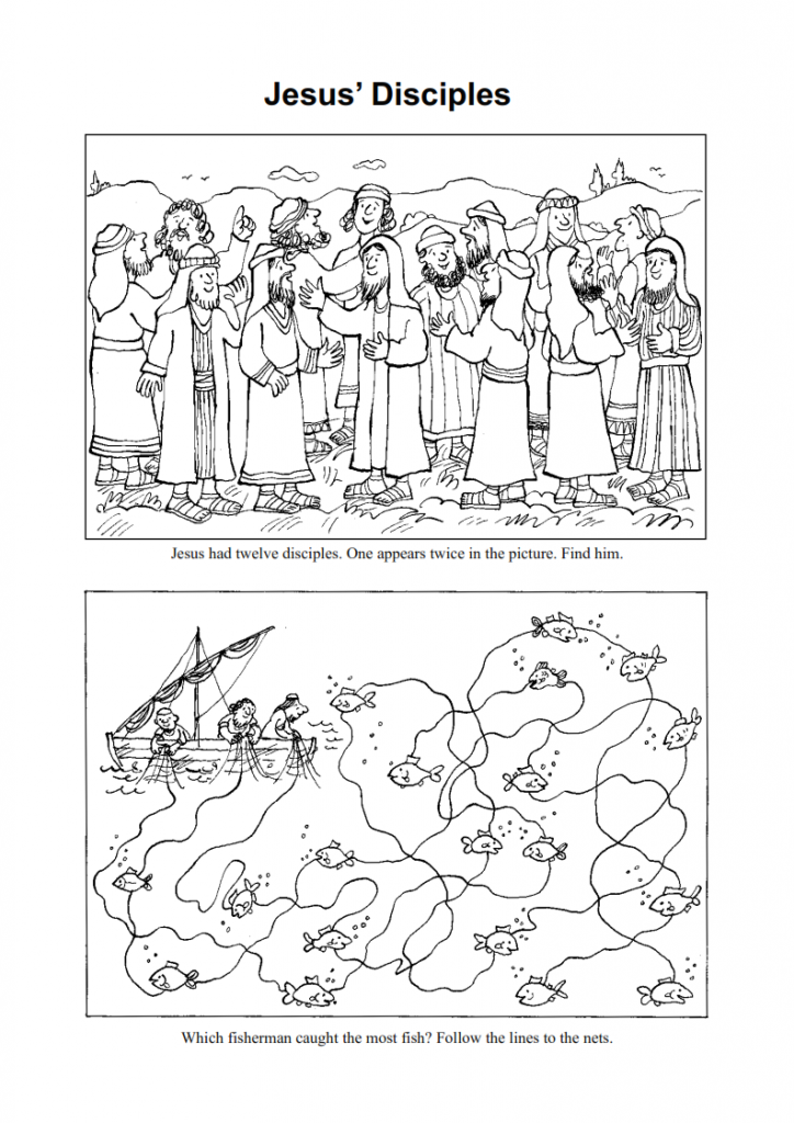 Lesson 11: Jesus and the 12 Disciples — Children's Ministry