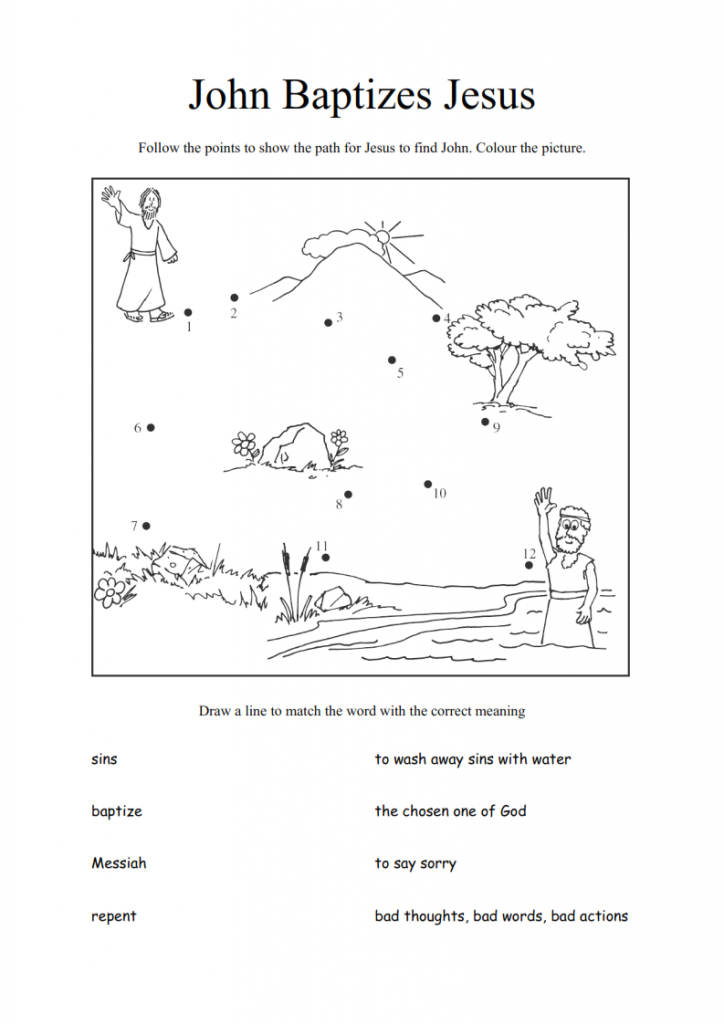 Lesson 9: John the Baptist — Children's Ministry