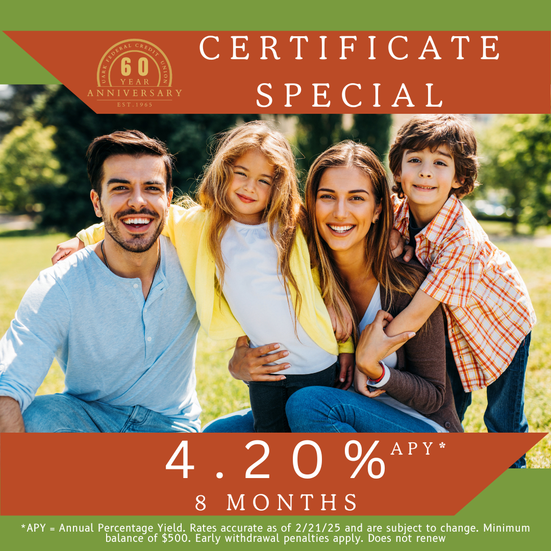 Specials — UARK Federal Credit Union