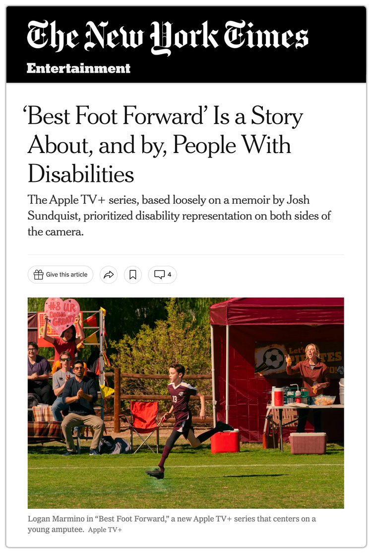 Best Foot Forward — Josh Sundquist — Motivational Speaker