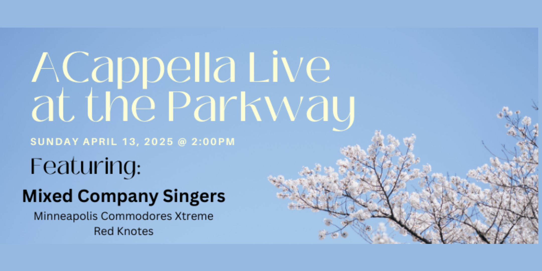 Mixed Company Singers // A Cappella Spectacular