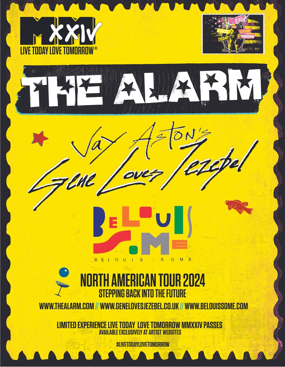 POSTPONED: Live Today Love Tomorrow Tour MMXXIV featuring The Alarm ...