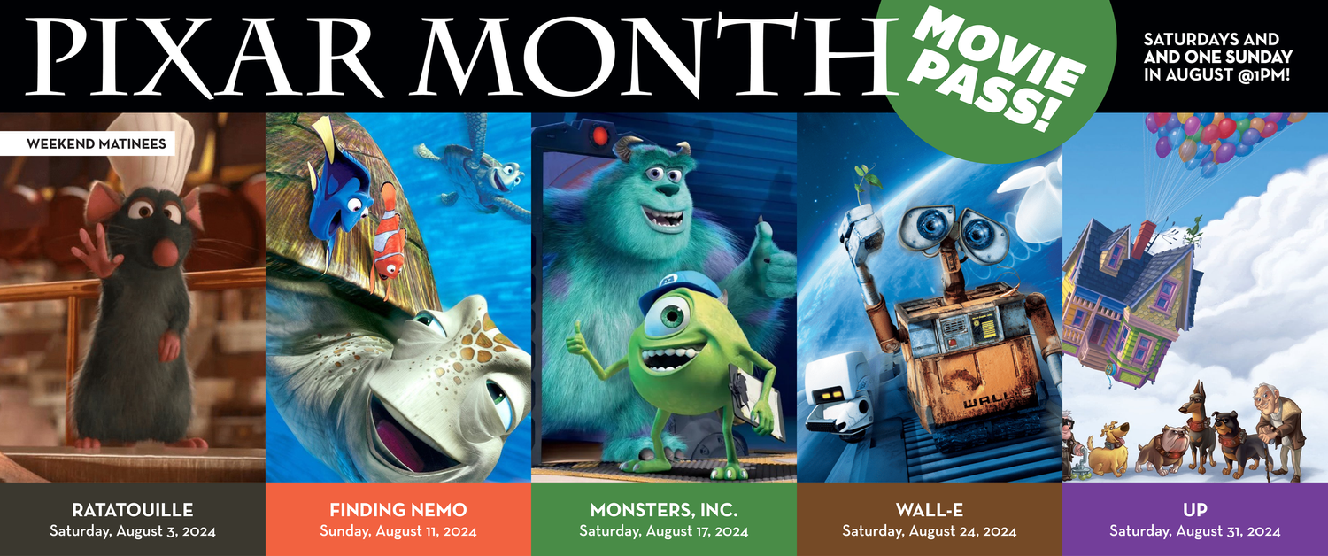 Pixar Month at The Parkway // All-Movie Pass