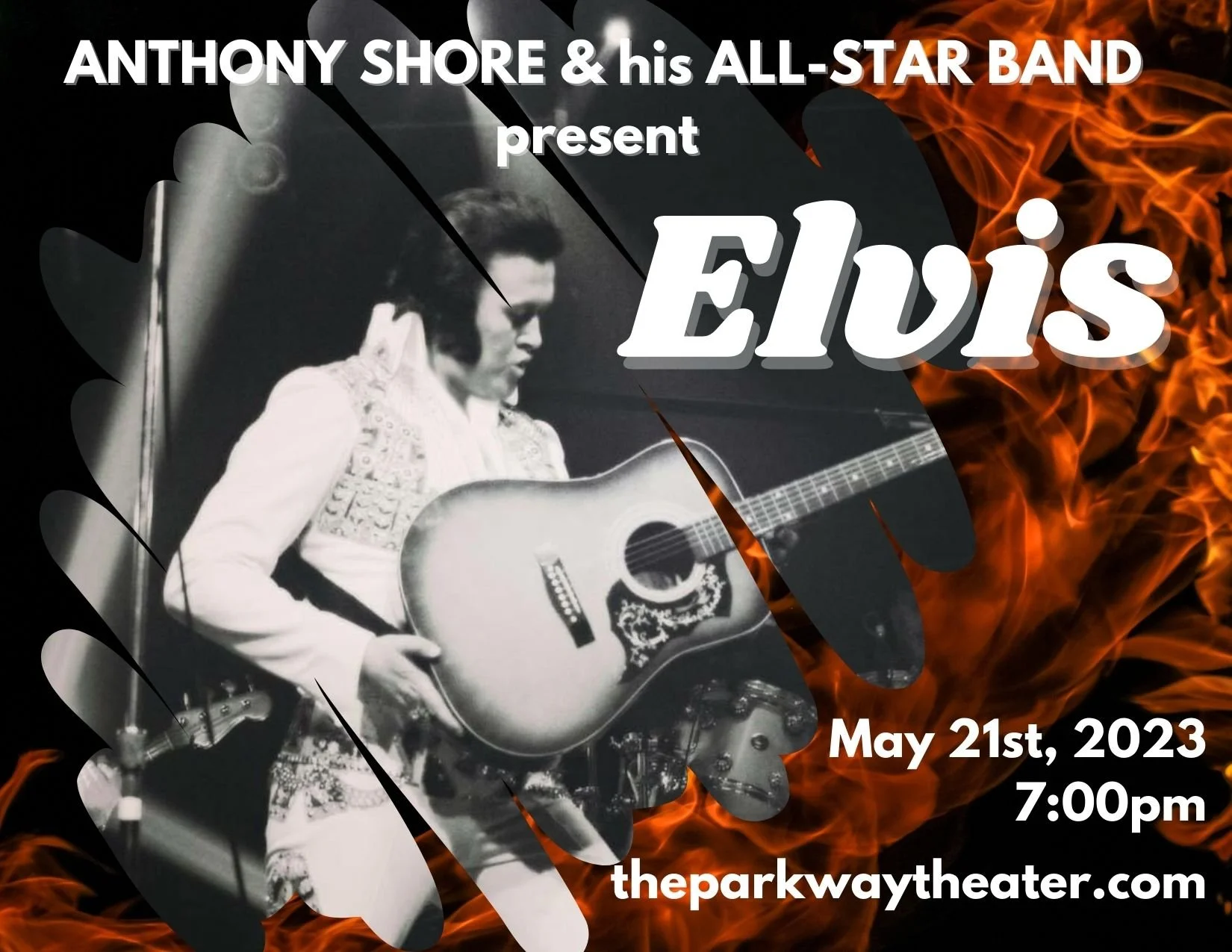 Anthony Shore & His All Star Band present ELVIS